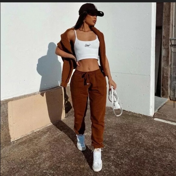TALENTLESS | Pants & Jumpsuits | Talentless Sweatpants Toffee | Poshmark